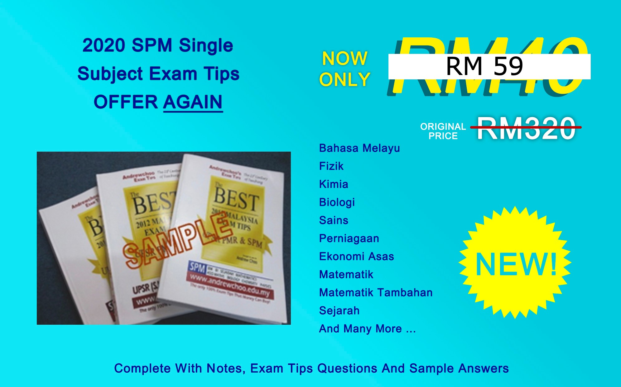 Exam Tips Book By Andrew Choo